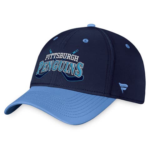 Men's Fanatics Branded Navy/Light Blue Pittsburgh Penguins Heritage ...