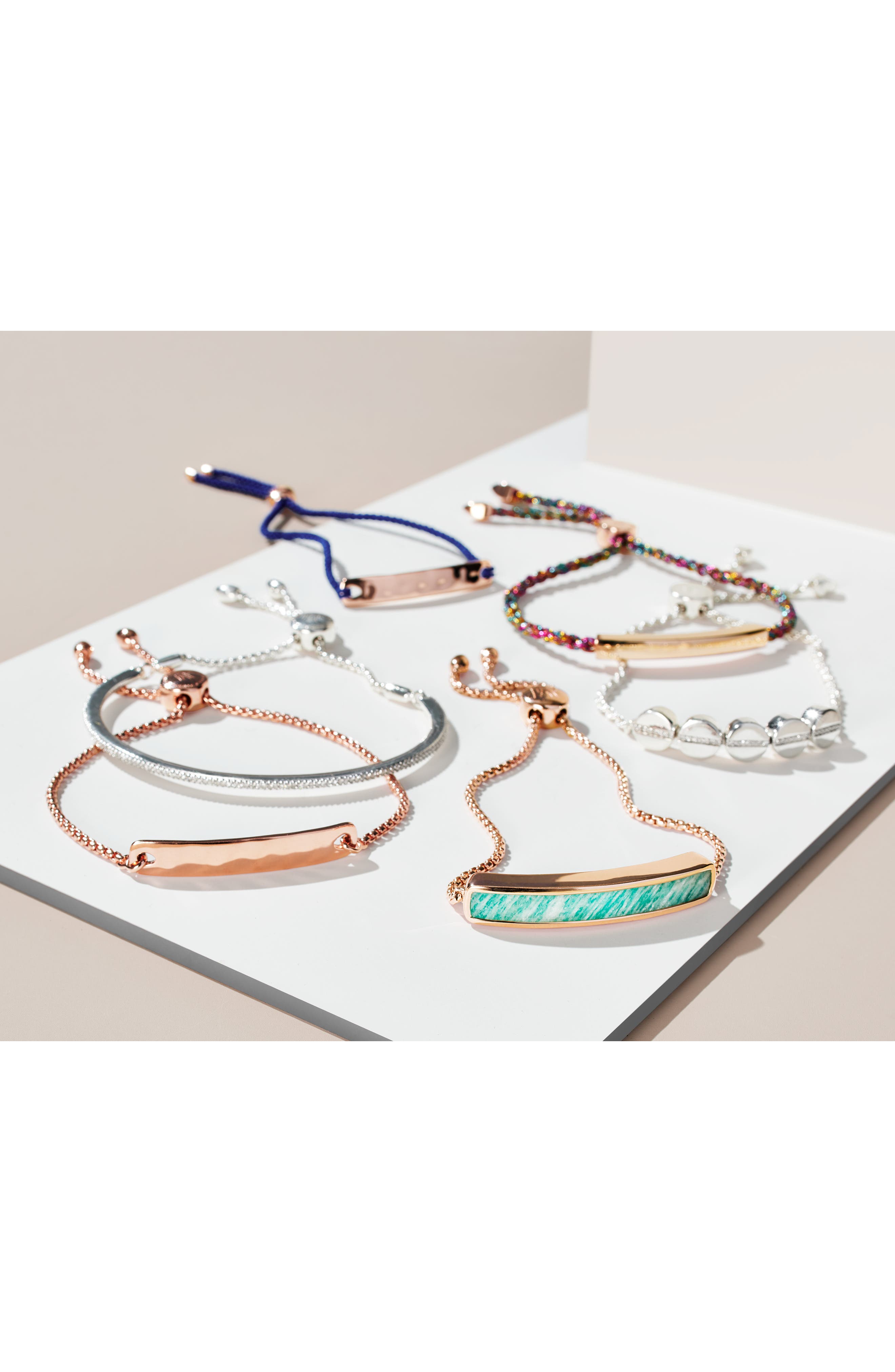 Monica Vinader Engravable Diamond Beaded Friendship Bracelet ...