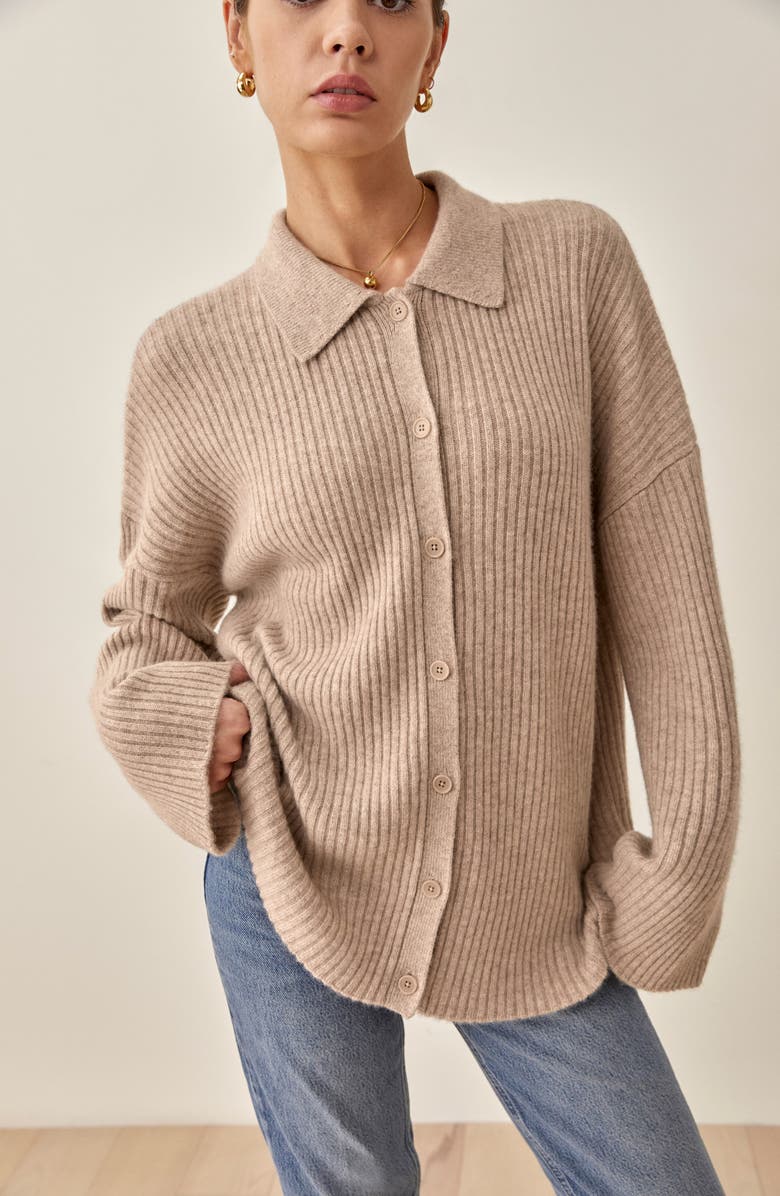 Reformation Fantino Recycled Cashmere Blend Cardigan | Nordstrom