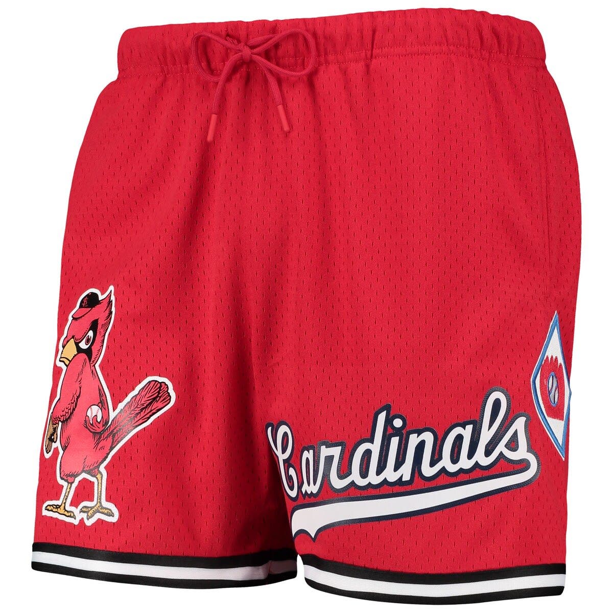 PRO STANDARD Men's Pro Standard Red St. Louis Cardinals Mesh Shorts ...