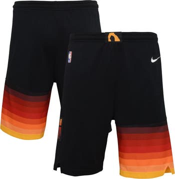 Nike Youth Nike Black Utah Jazz 2021/22 City Edition Swingman Shorts ...