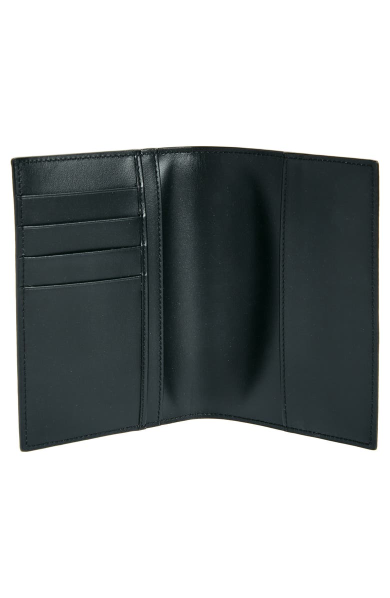 Dolceandgabbana Leopard Print Leather Passport Wallet Nordstrom