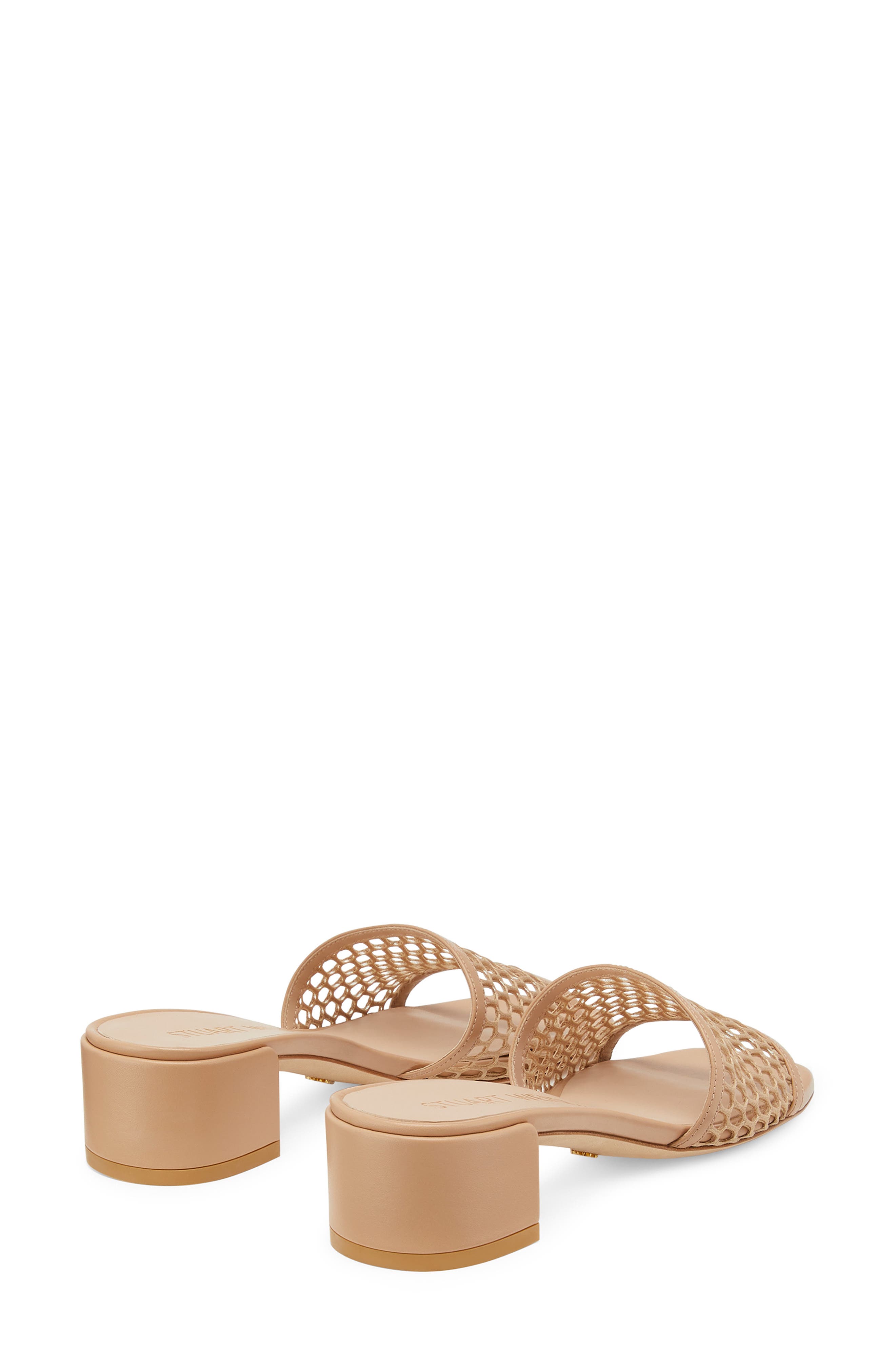 Stuart Weitzman Cayman 35 Block Slide Sandal (Women) | Nordstromrack