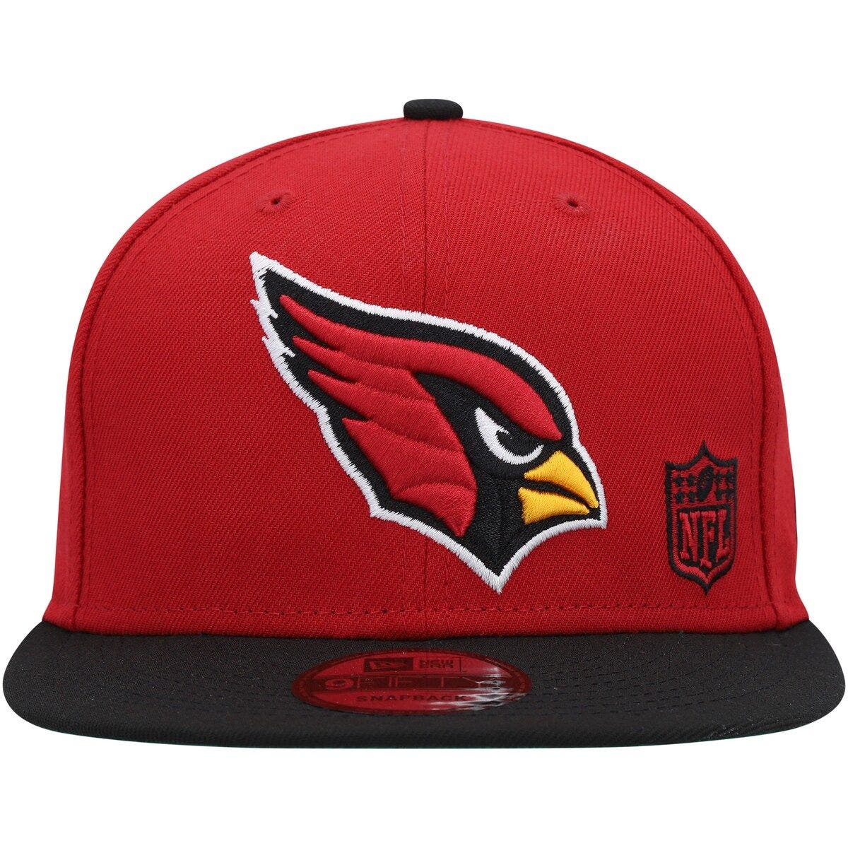New Era Men's New Era Cardinal/Black Arizona Cardinals Flawless 9FIFTY ...