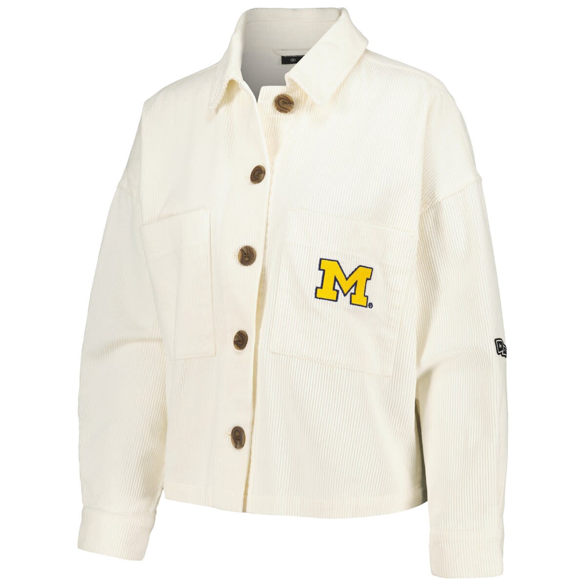 Hype and Vice Women's Hype and Vice White Michigan Wolverines Corduroy ...