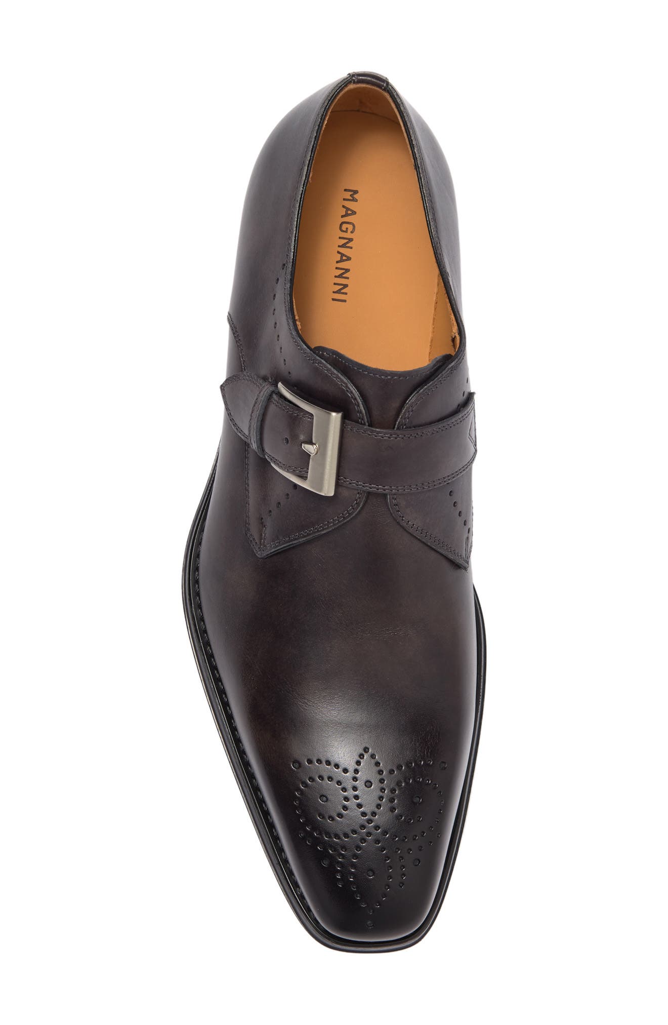 Magnanni Mallory Leather Monk Strap Dress Shoe (Men) | Nordstromrack