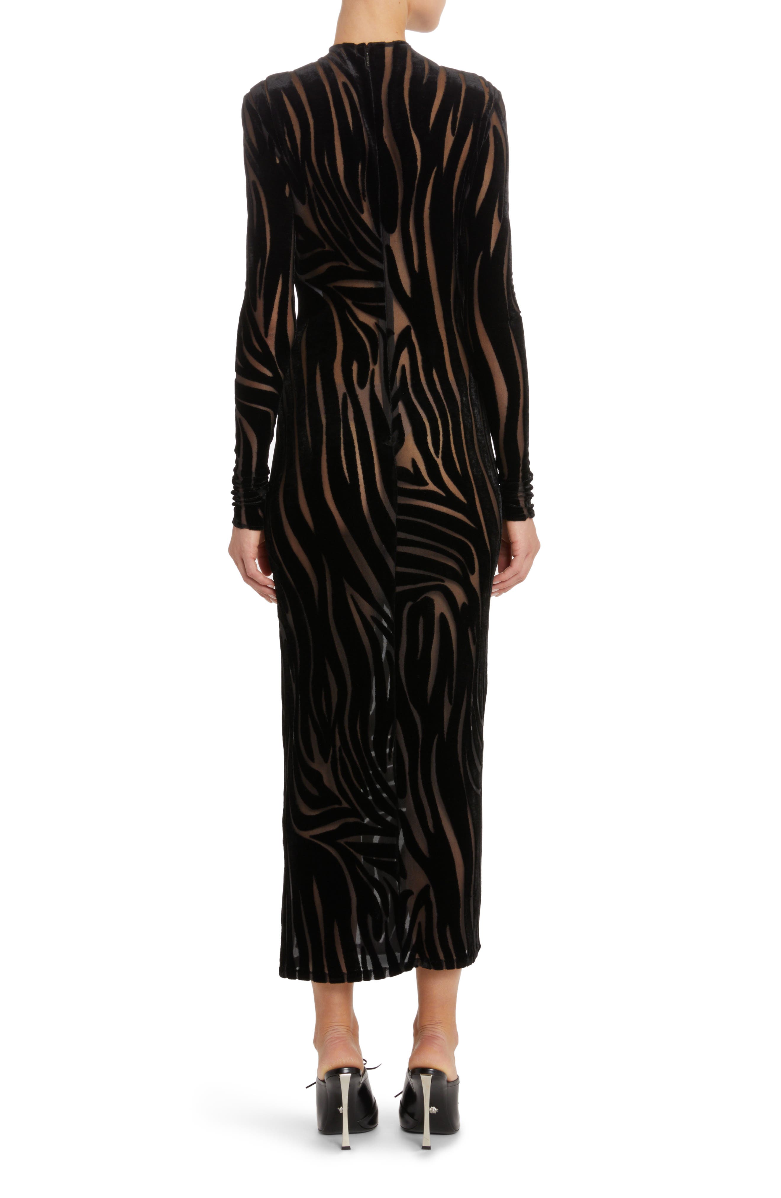Versace Zebra Stripe Devoré | Nordstrom