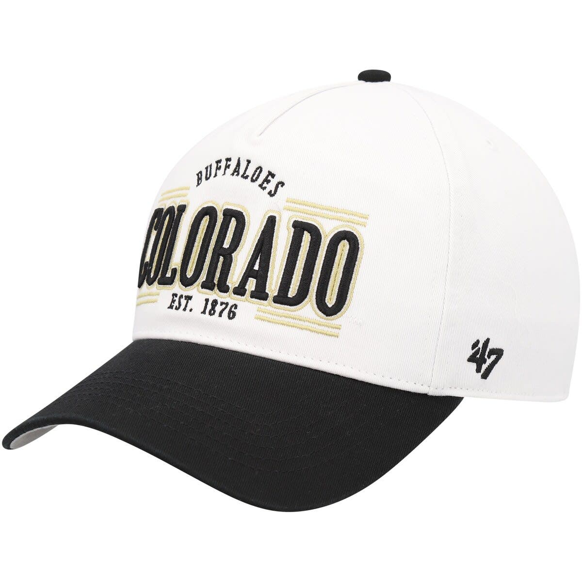 '47 Men's '47 White Colorado Buffaloes Streamline Hitch Adjustable Hat ...