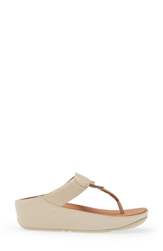 Fitflop Flitta Platform Flip Flop In Stone Beige | ModeSens