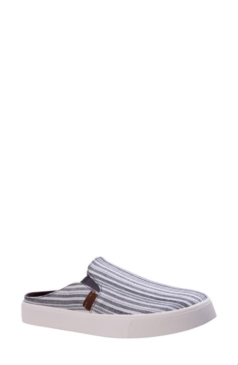Women's Grey Flat Mules & Slides | Nordstrom