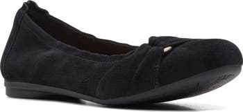 Clarks® Rena Step Suede Flat (Women) | Nordstrom