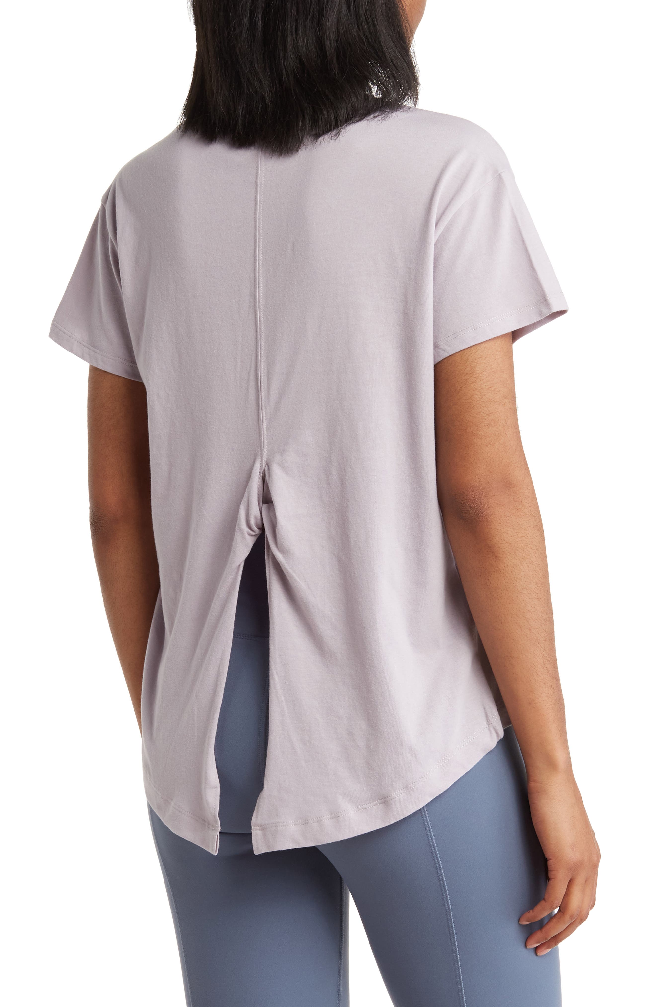 Jessica Simpson Thea V-Neck Split Back T-Shirt | Nordstromrack