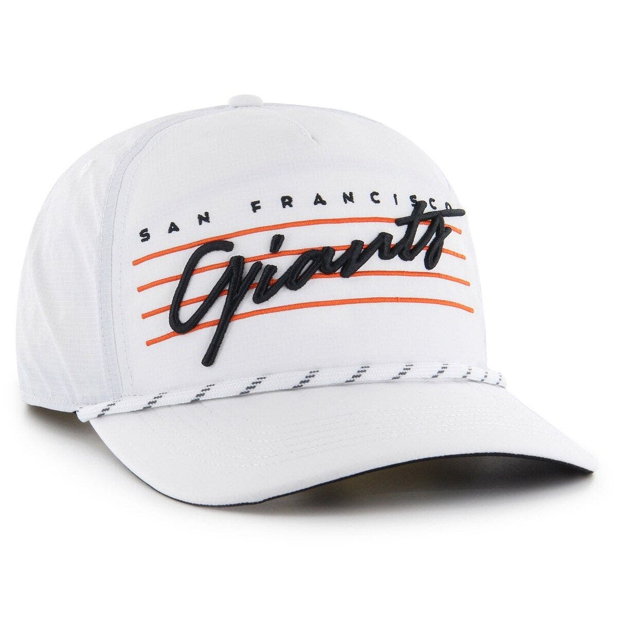 '47 Men's '47 White San Francisco Giants Downburst Hitch Snapback Hat ...