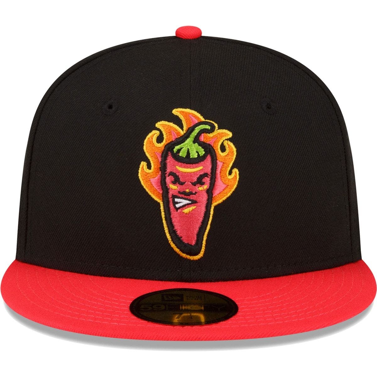 New Era Men's New Era Black/Red Lake County Captains Copa De La ...
