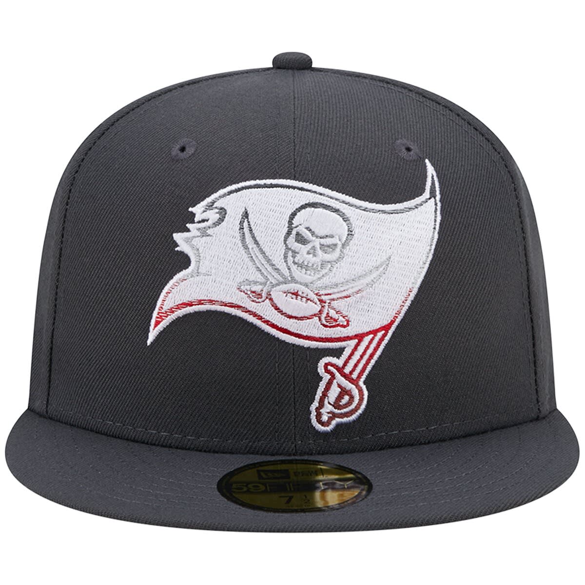New Era Men's New Era Graphite Tampa Bay Buccaneers Color Dim 59FIFTY ...