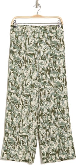 MELLODAY Wide Leg Crepe Pants | Nordstromrack