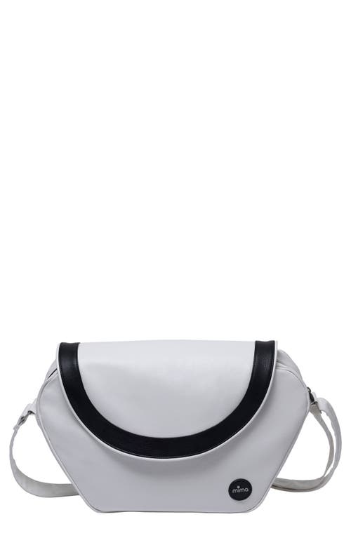 Mima Trendy Faux Leather Diaper Bag In Snow White At Nordstrom By NO mima-trendy-faux-leather-diaper-bag-in-snow-white-at-nordstrom-by-no