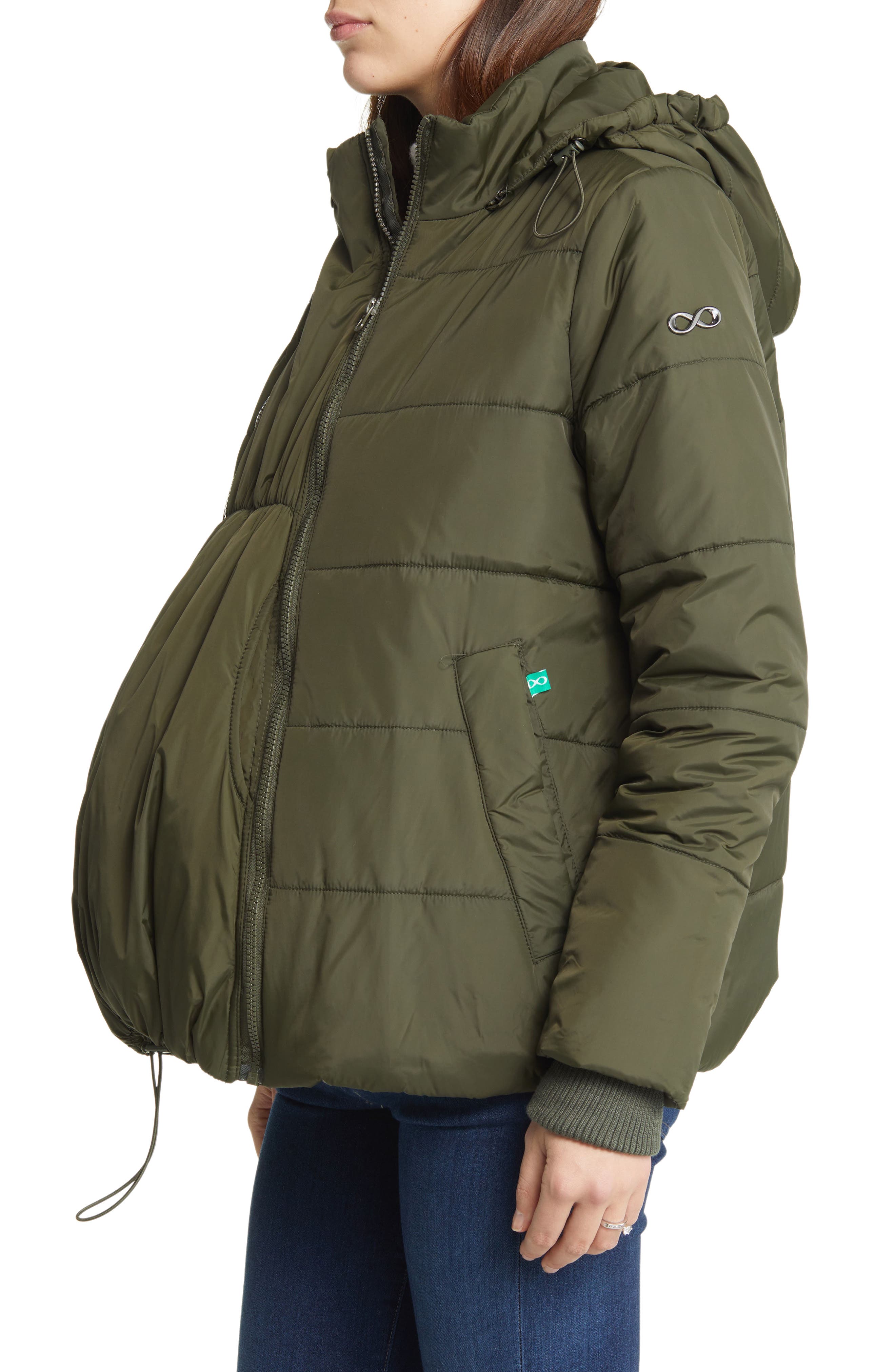 Modern Eternity Leia 3-in-1 Water Resistant Maternity/Nursing Puffer ...