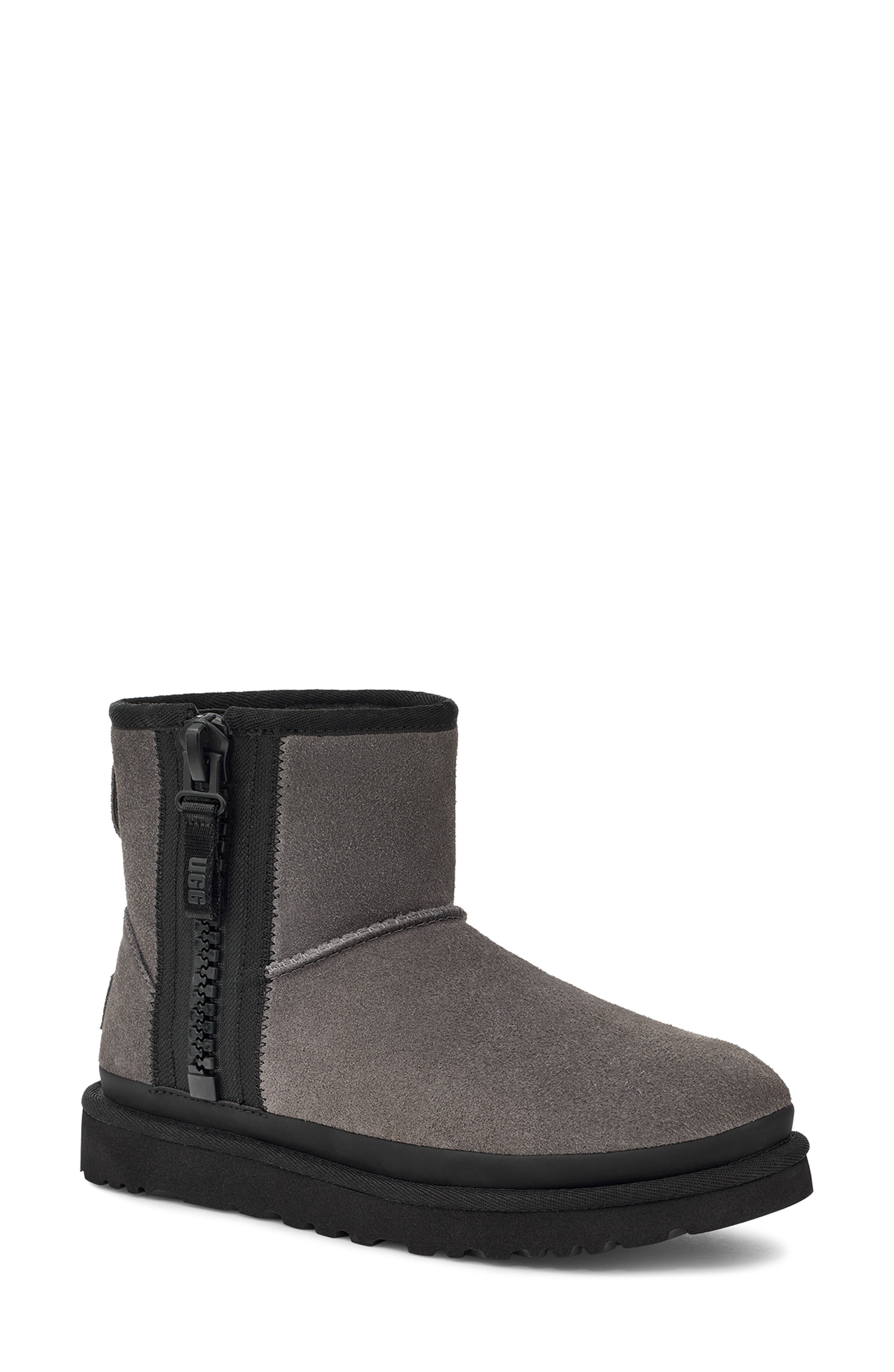 UGG® Mini Classic Zip Bootie (Women) | Nordstrom
