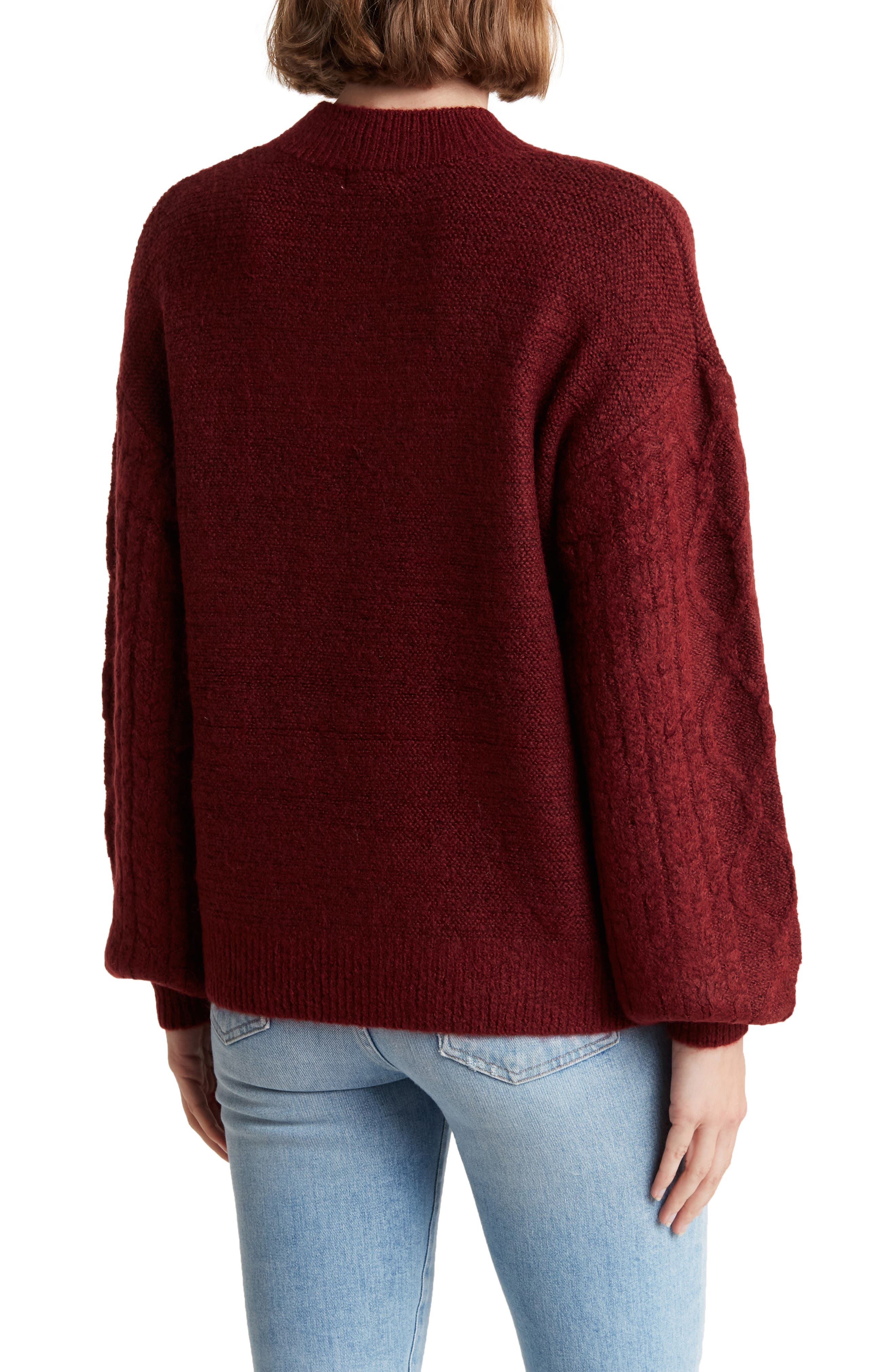 Vigoss Cable Sleeve Sweater | Nordstromrack