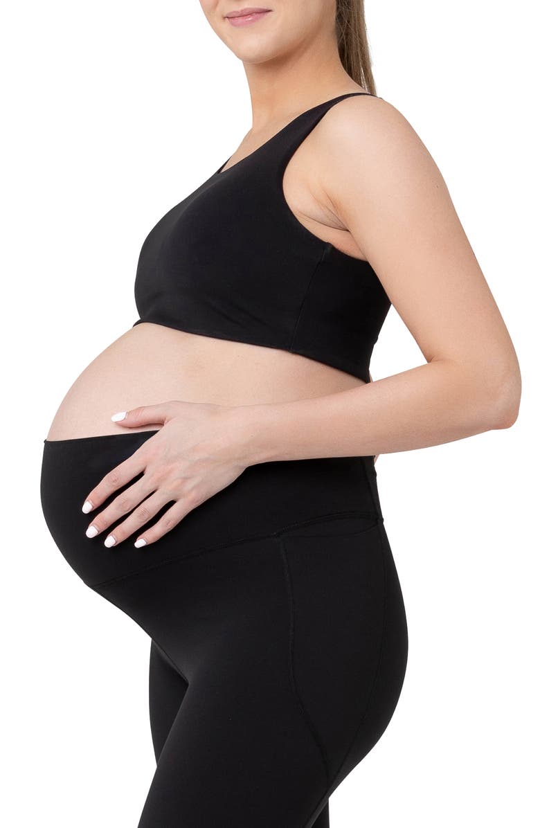 Ripe Maternity Tempo Stretch Nylon Maternity Crop Top | Nordstrom