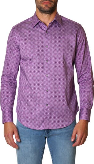 Robert Graham Melton Abstract Print Button-Up Shirt | Nordstromrack