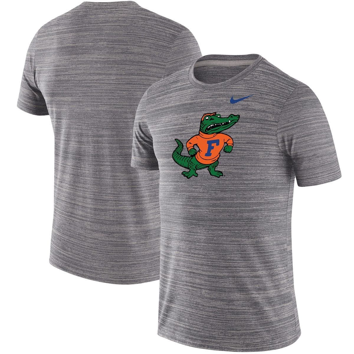 Nike Men's Nike Gray Florida Gators Throwback Logo Velocity Legend ...