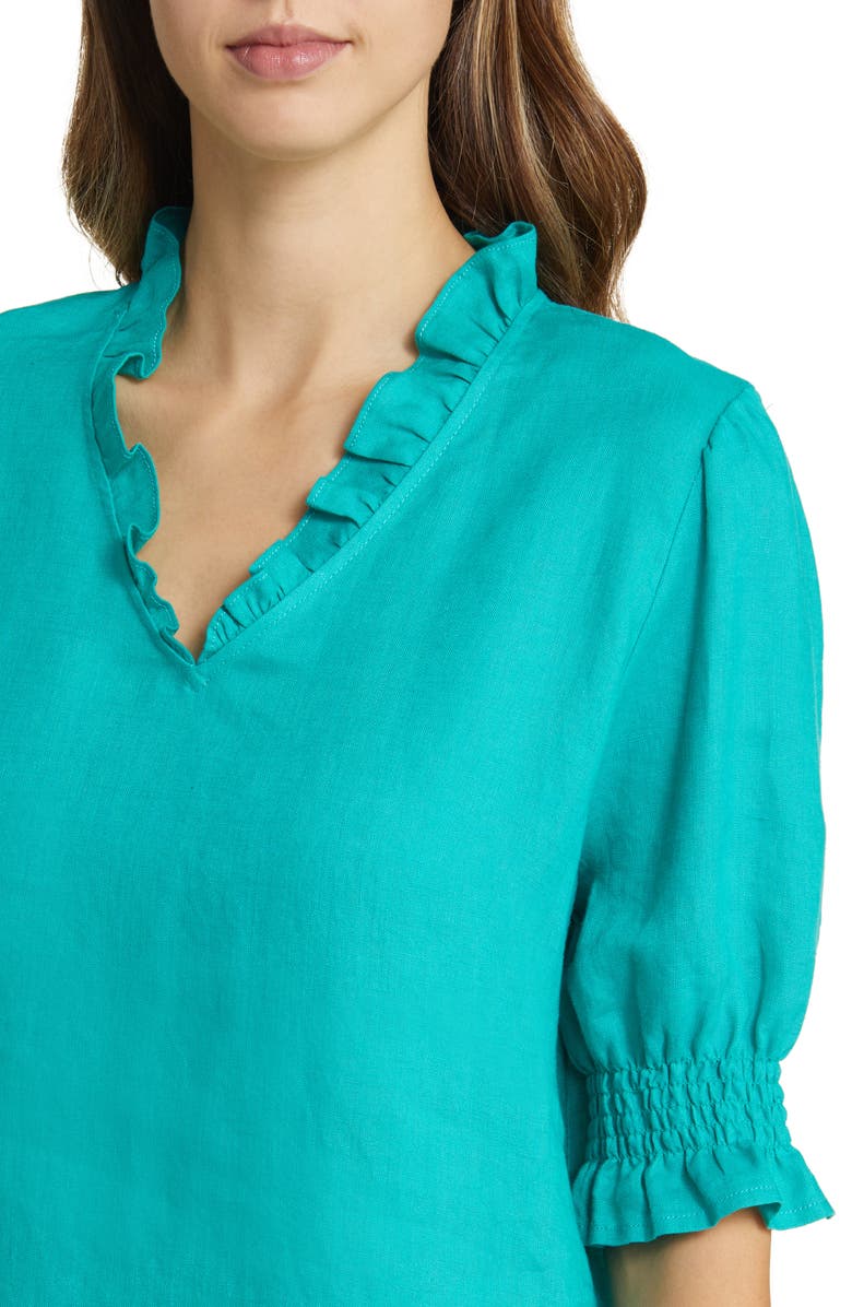 Masai Copenhagen Nydela Linen Shift Dress | Nordstrom