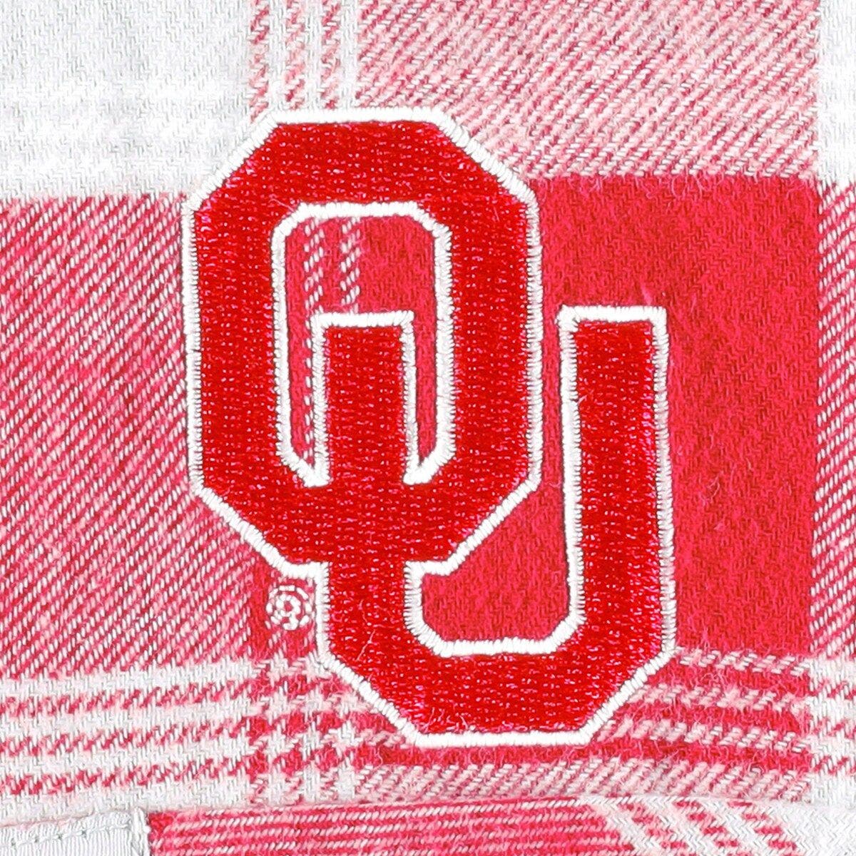 Columbia Men's Columbia Crimson Oklahoma Sooners Flare Gun Flannel Team ...