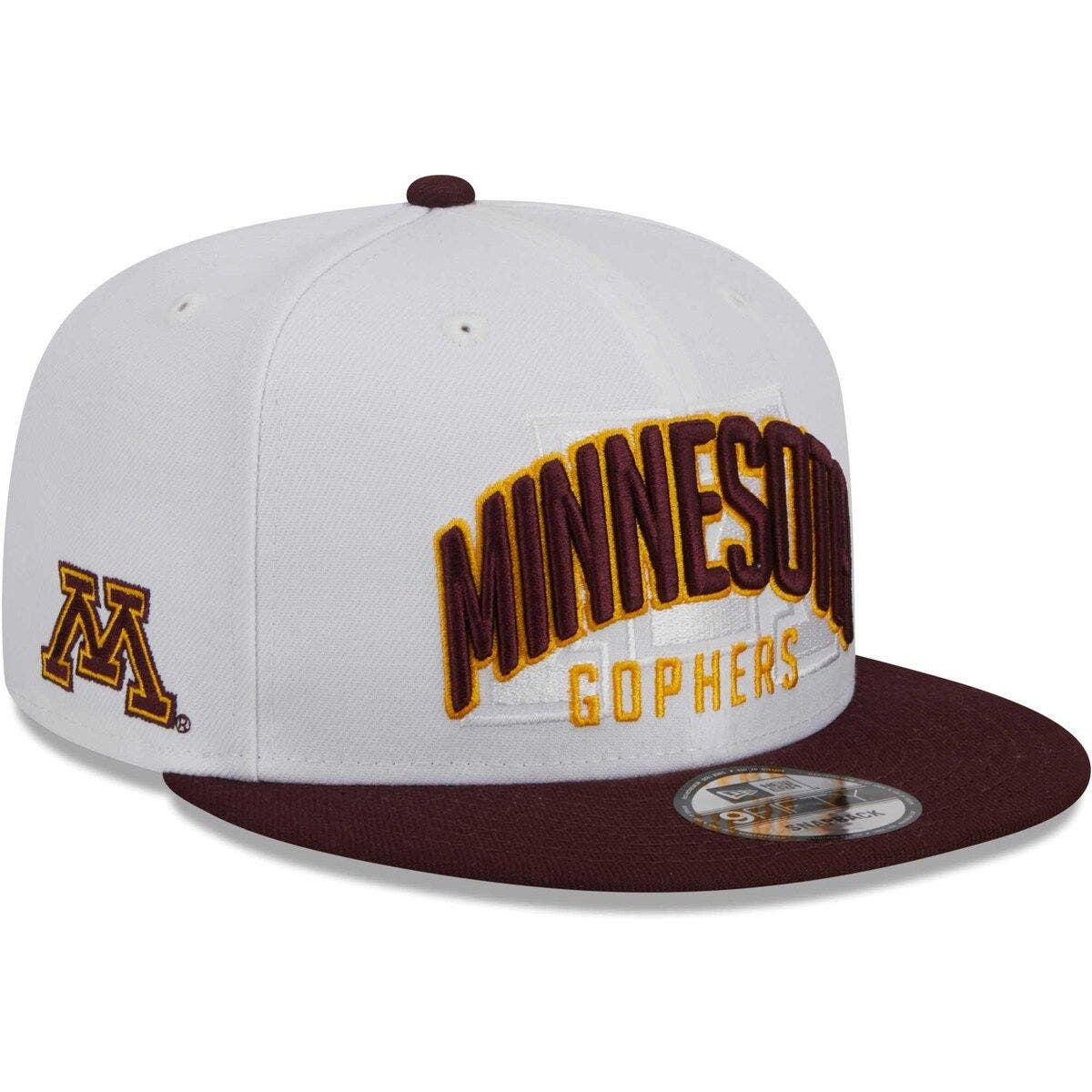New Era Men's New Era White/Maroon Minnesota Golden Gophers Two-Tone ...