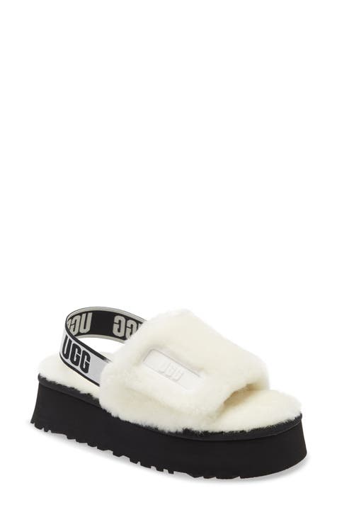 Women's UGG® Fuzzy Slippers | Nordstrom