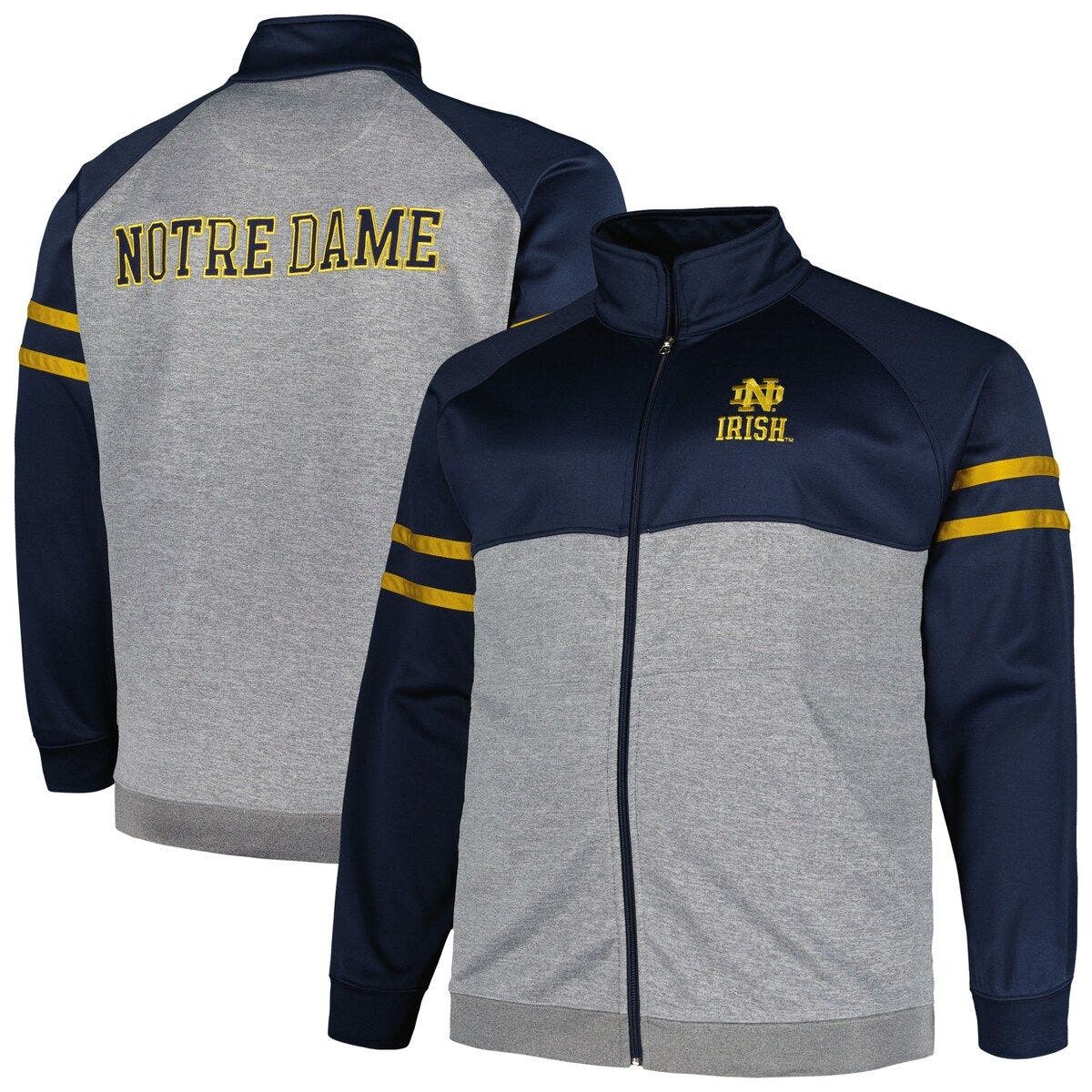 PROFILE Men's Profile Navy Notre Dame Fighting Irish Big & Tall Fleece ...