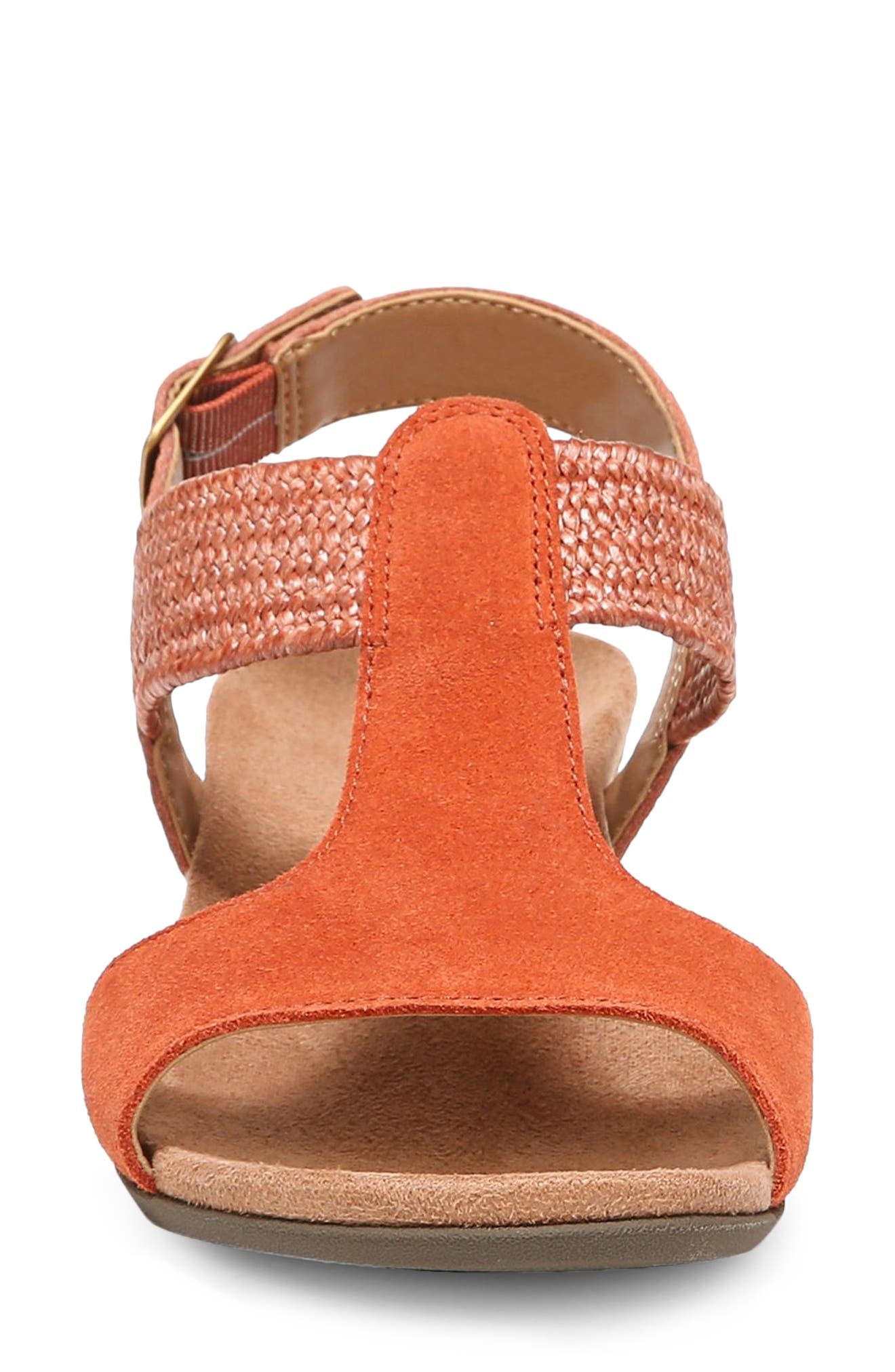 Vionic Kaytie T-Strap Wedge Sandal (Women) | Nordstrom