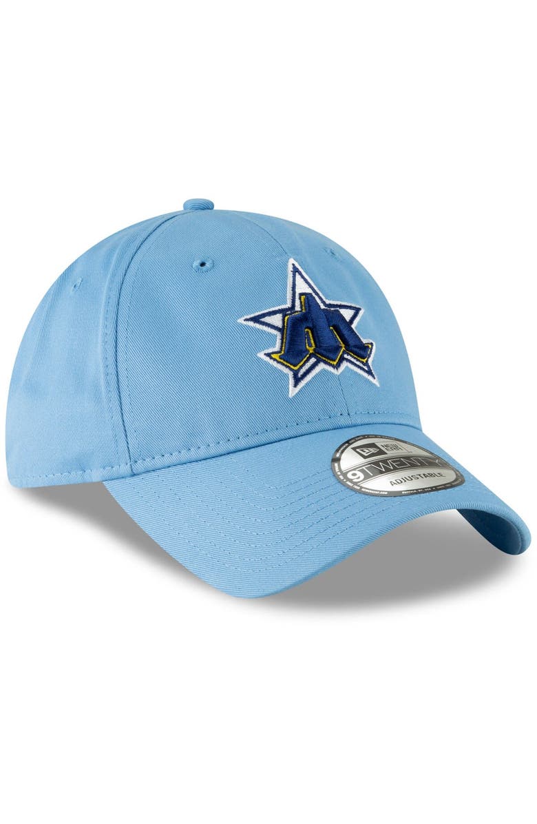 New Era Men's New Era Light Blue Seattle Mariners Fashion Core Classic ...