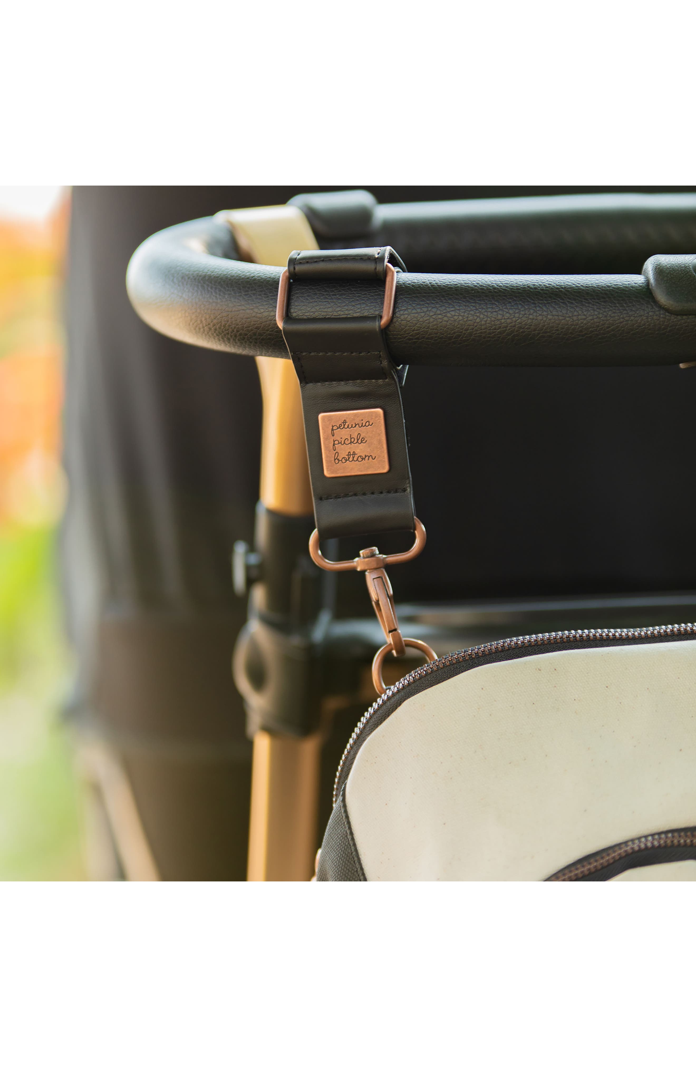 Petunia Pickle Bottom Faux Leather Valet Stroller Clips | Nordstrom