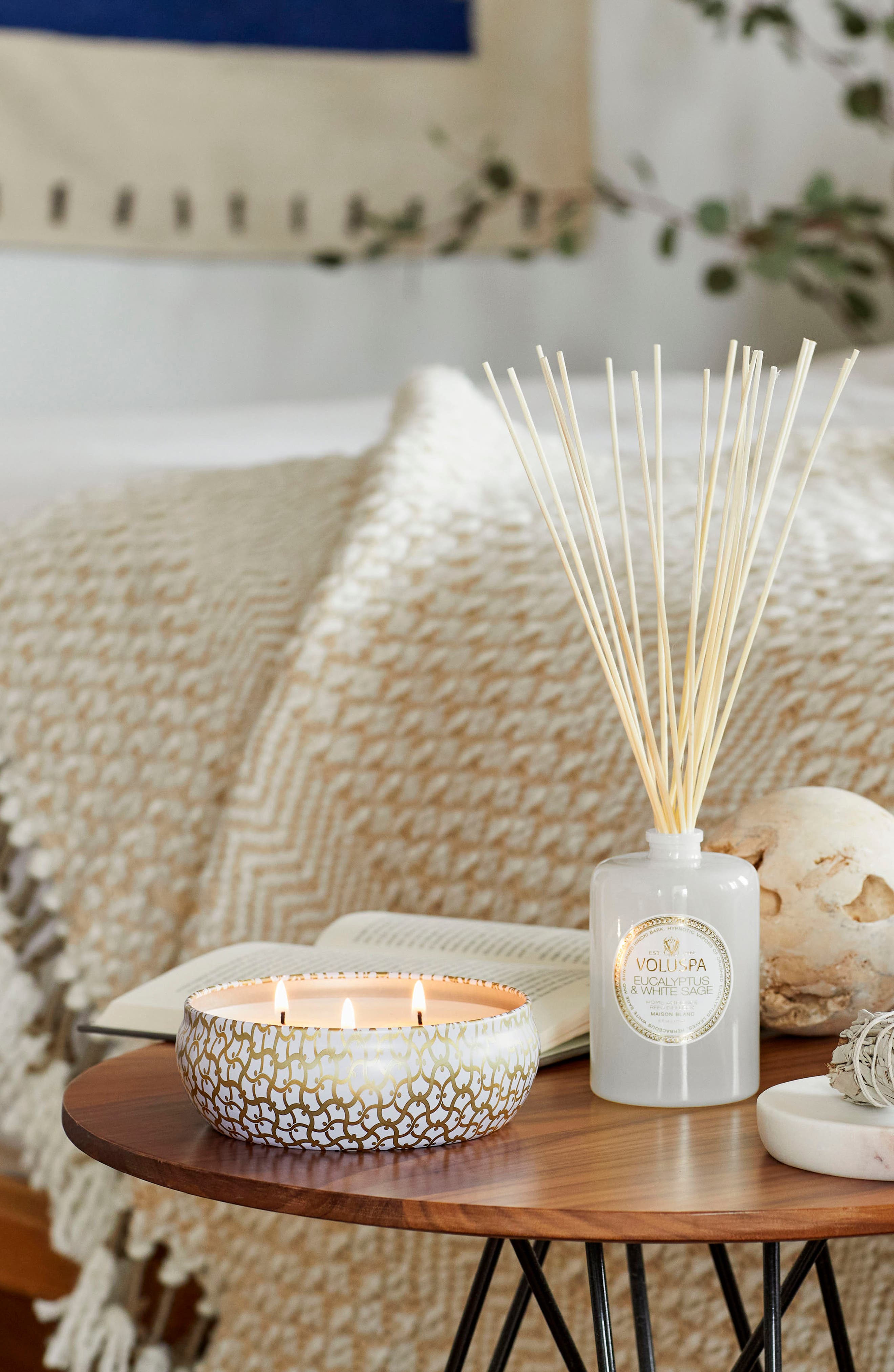 Voluspa Eucalyptus & White Sage Reed Diffuser | Nordstrom