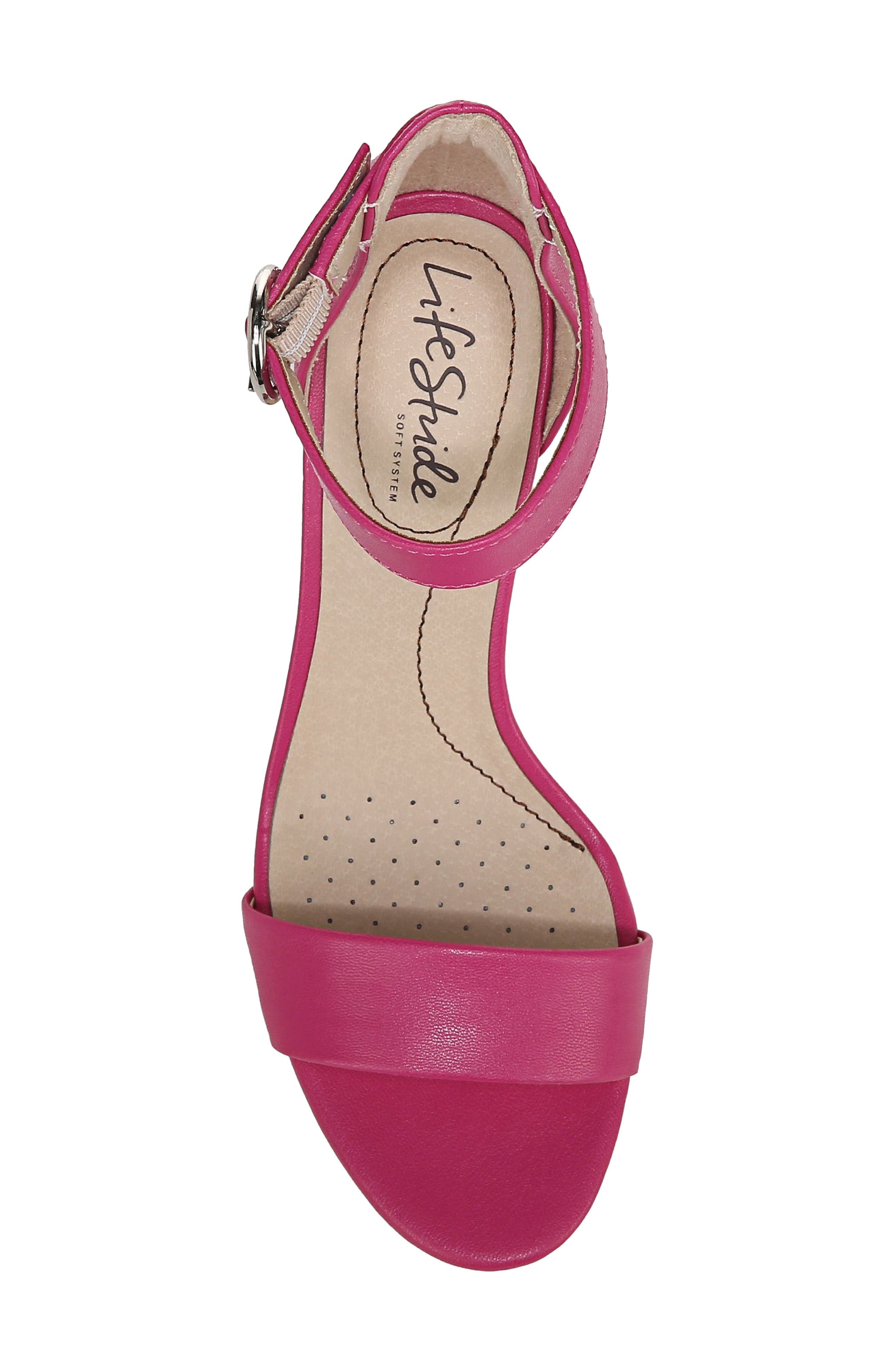 LifeStride Averly Ankle Strap Block Heel Sandal | Nordstrom