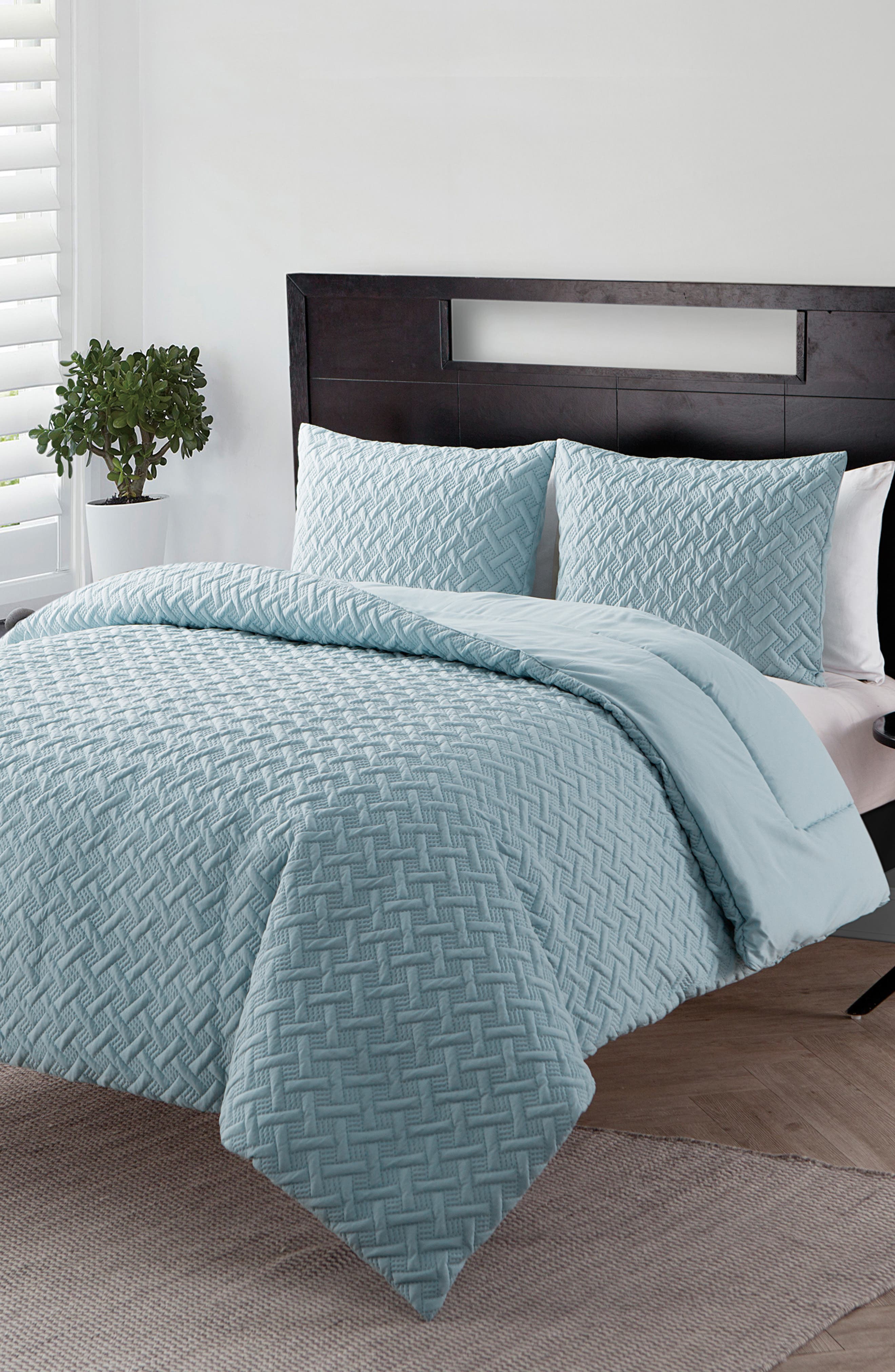 VCNY HOME Nina Embossed 2-Piece Comforter Set - Twin XL Size ...