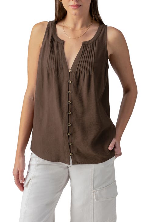 Women's Brown Tops | Nordstrom