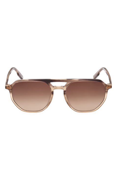 Men's Brown Aviator Sunglasses | Nordstrom