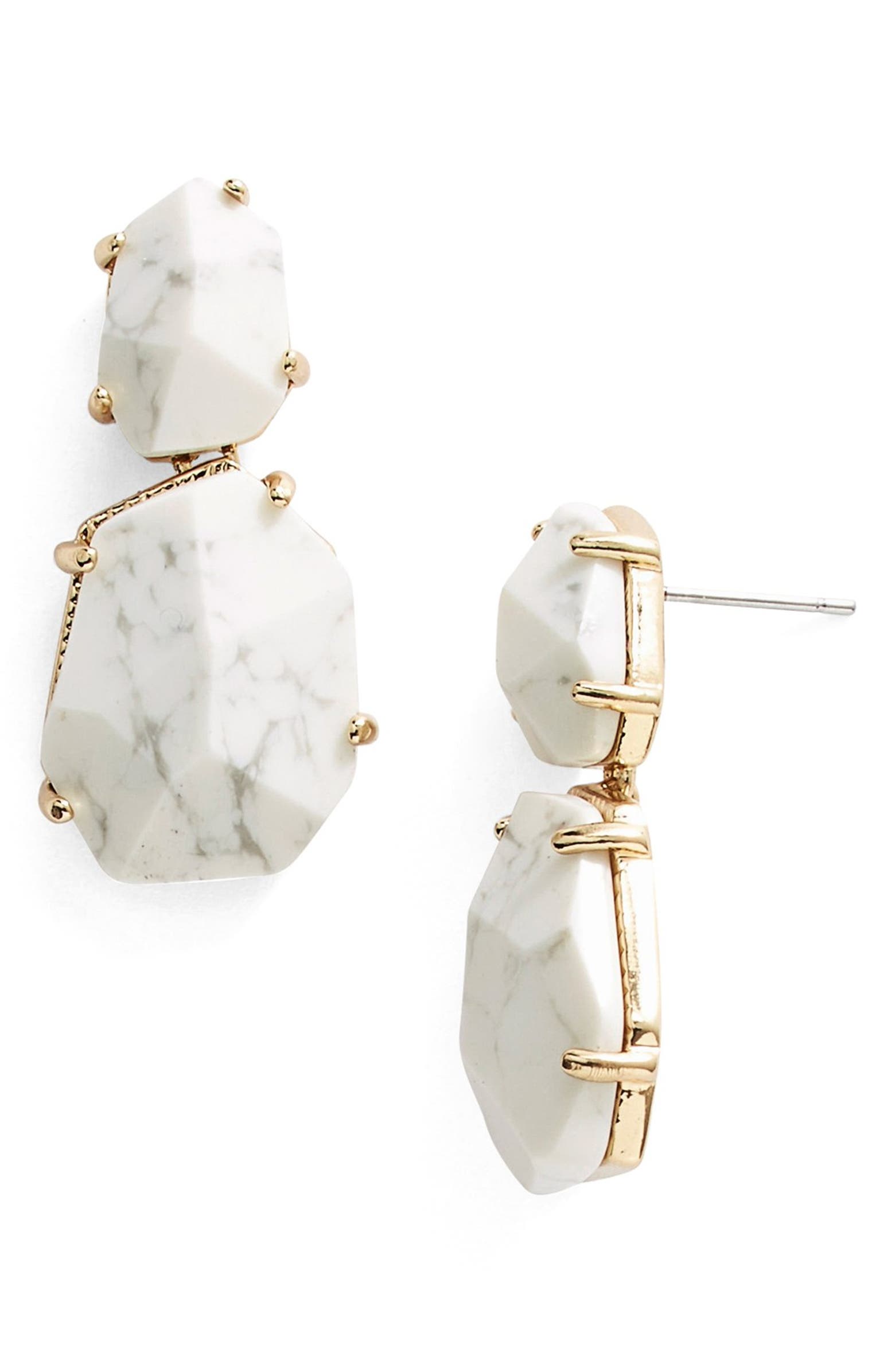 kate spade new york 'quarry gems' drop earrings | Nordstrom kate spade new york 'quarry gems' drop earrings | Nordstrom