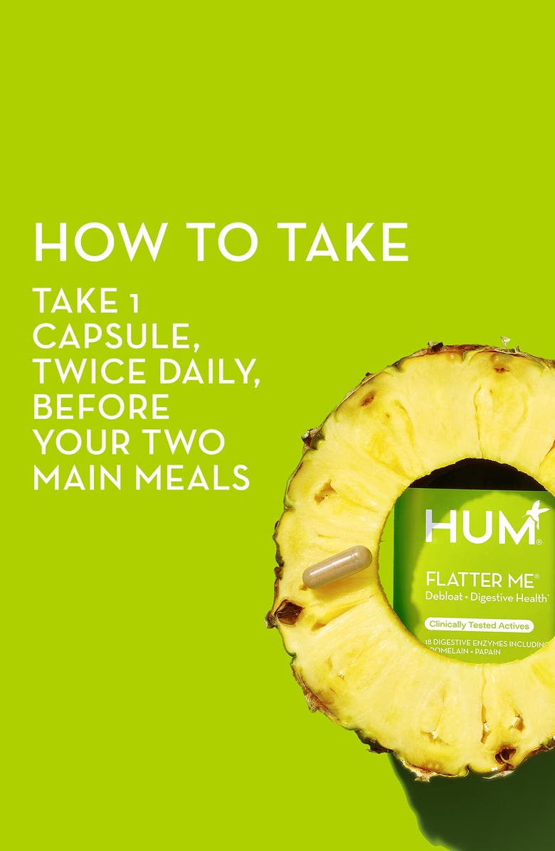 Hum Nutrition Flatter Me™ Digestive Enzyme Supplement | Nordstrom
