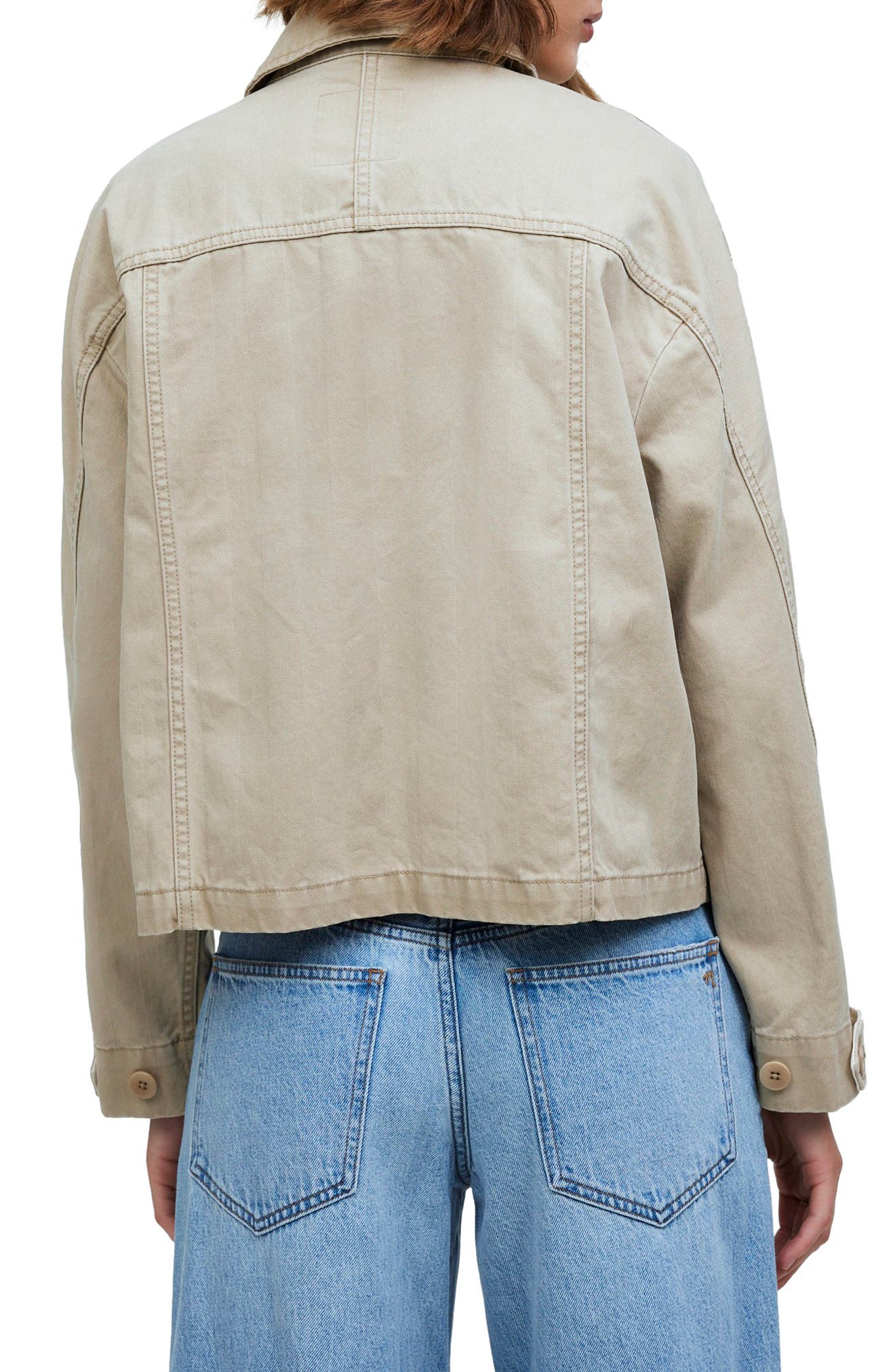 Madewell Woolf Crop Cargo Jacket | Nordstromrack