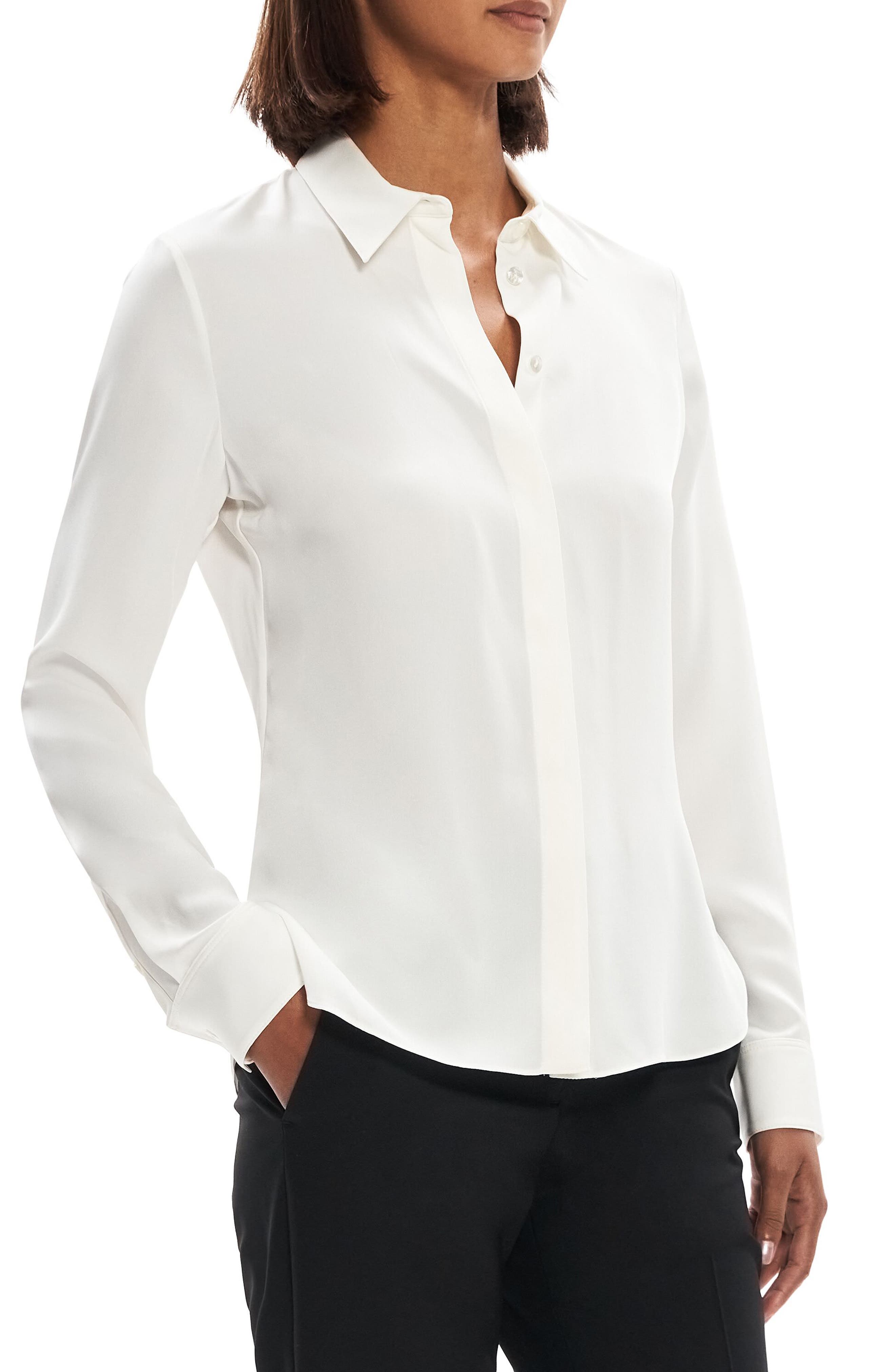 Theory Classic Fitted Shirt | Smart Closet