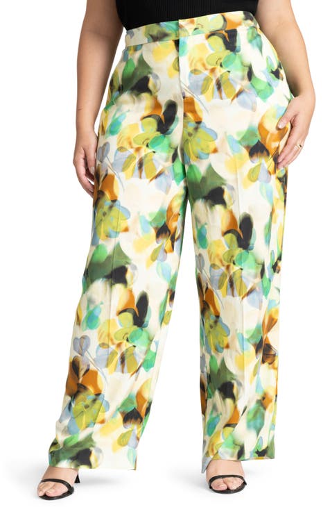 Women's Yellow Plus-Size Pants & Leggings | Nordstrom