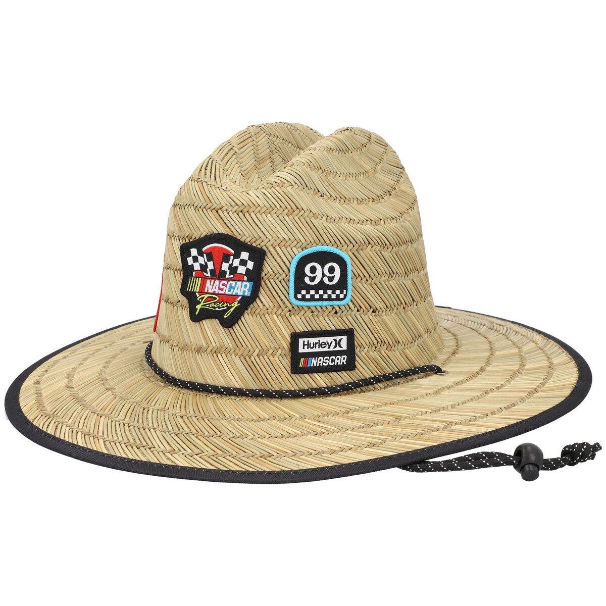 Hurley Men's Hurley Natural NASCAR Straw Hat | Nordstrom