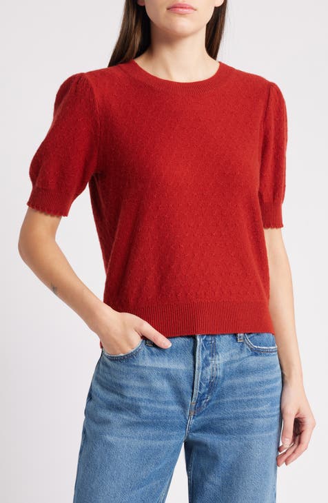 Women's Red Cashmere Sweaters | Nordstrom