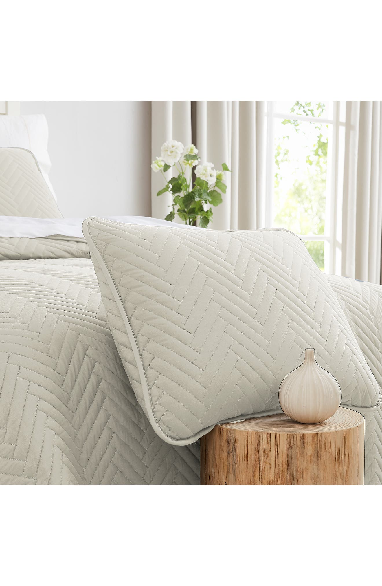 SOUTHSHORE FINE LINENS Chevron Quilt Set | Nordstromrack