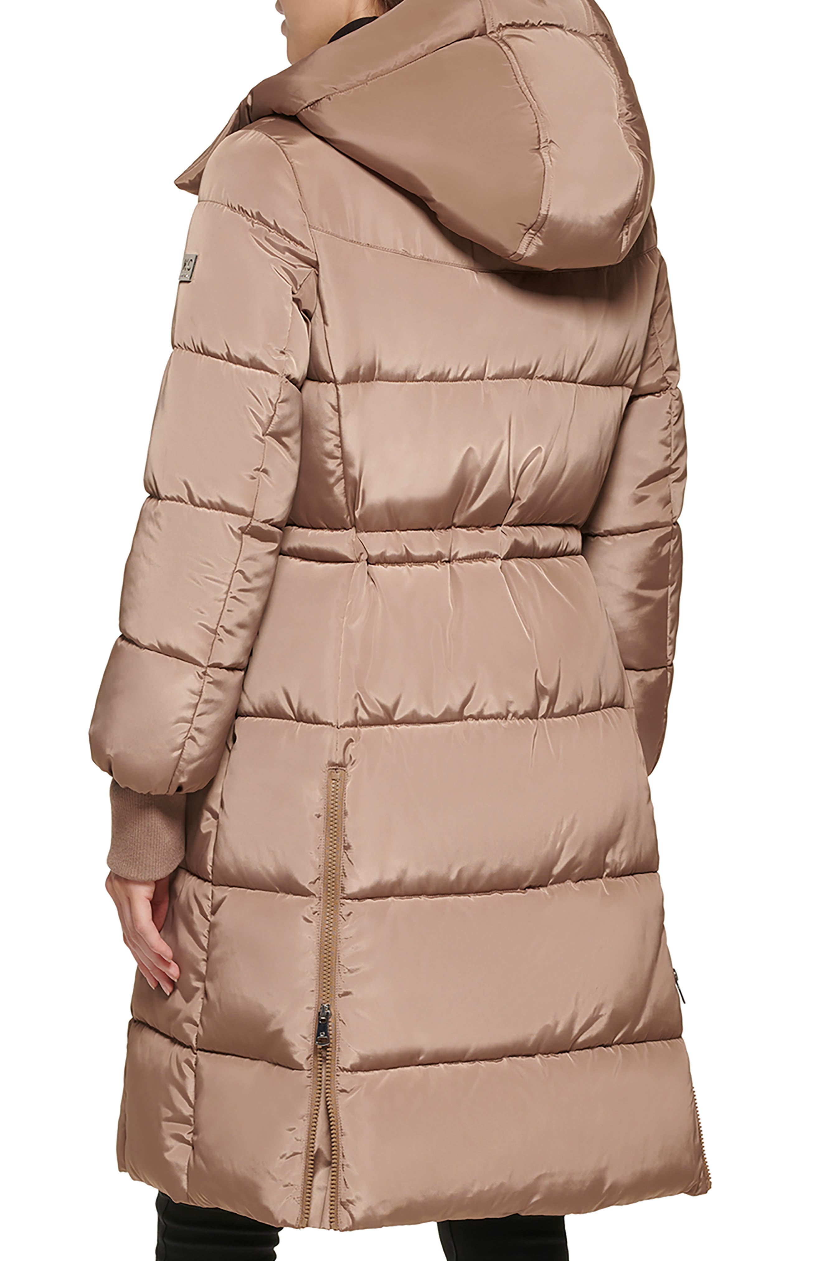 Kenneth Cole New York Memory 3/4 Length Puffer Jacket | Nordstrom