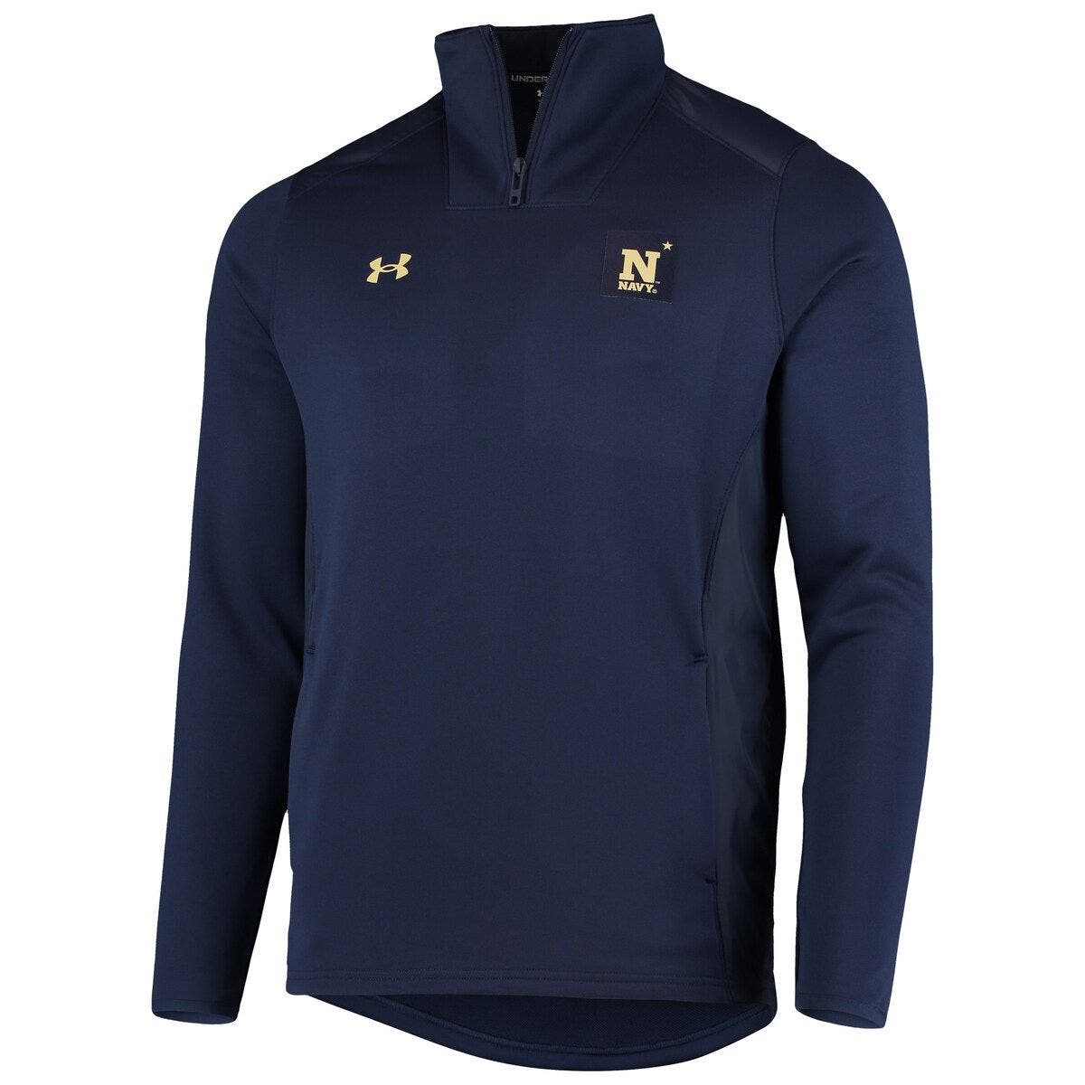 Under Armour Men's Under Armour Navy Navy Midshipmen 2021 Sideline ...